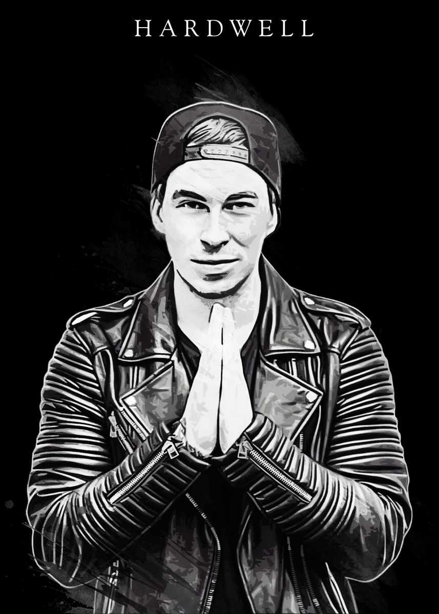 'Hardwell ' Poster, picture, metal print, paint by MDA STUDIO | Displate