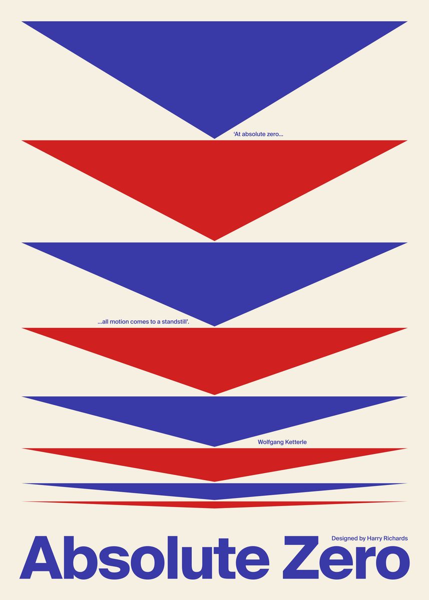 'Absolute Zero' Poster, picture, metal print, paint by Harry Richards ...