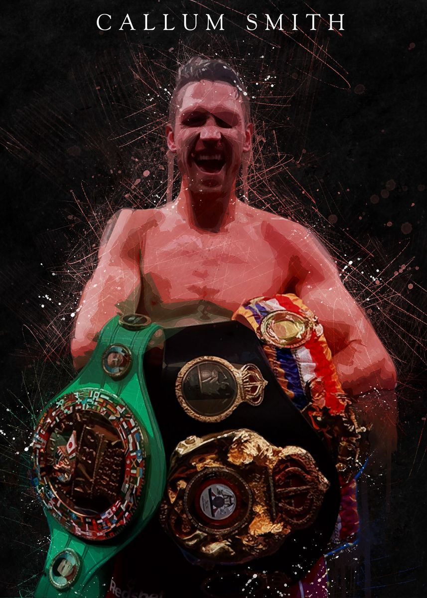 'Callum Smith ' Poster, picture, metal print, paint by ONONMADE STUDIO ...