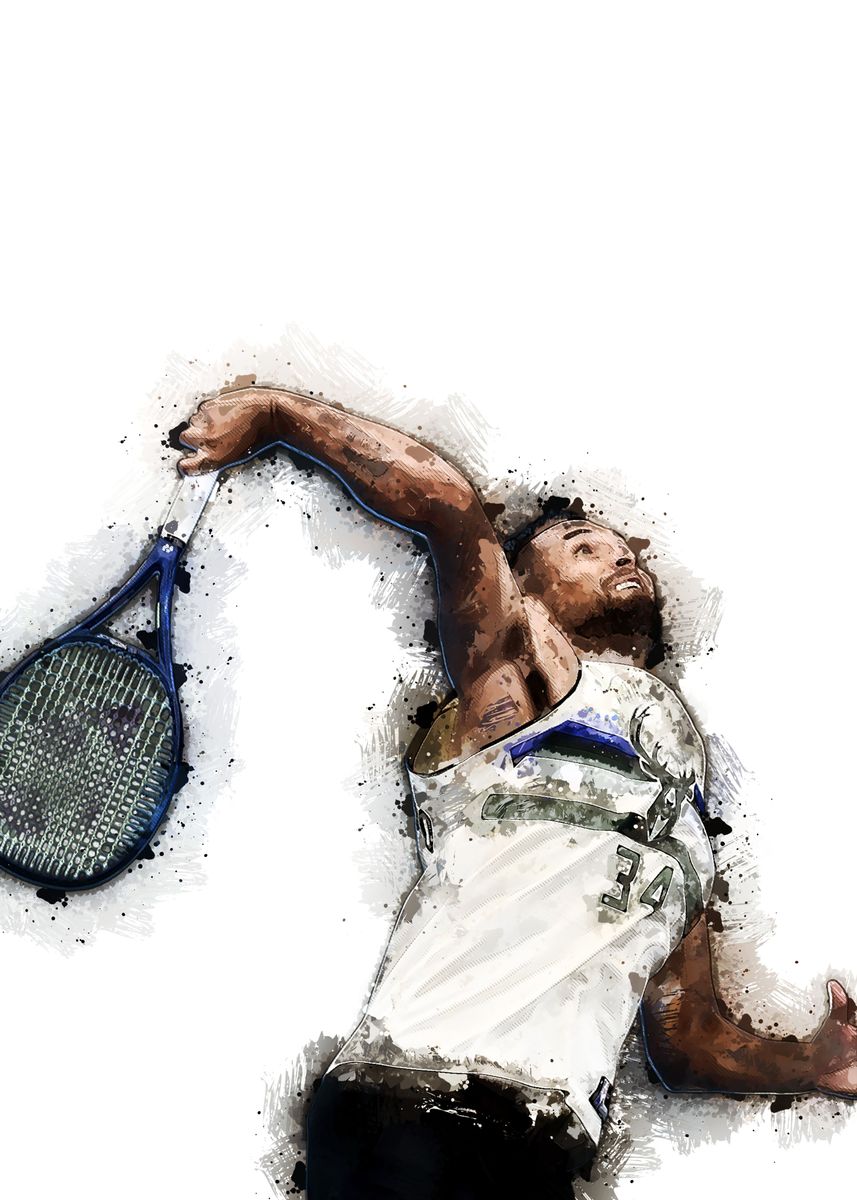 'Nick Kyrgios' Poster by VEC Group | Displate