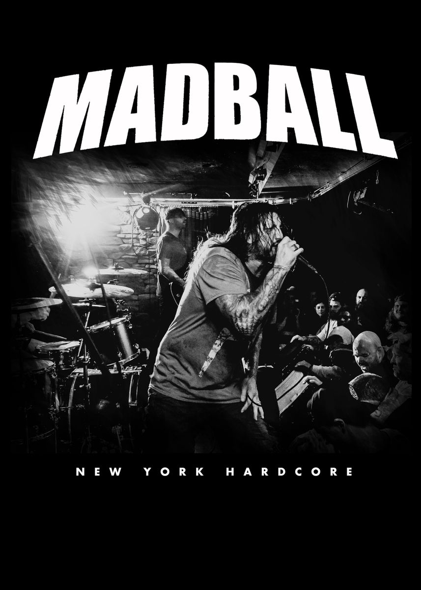 'Madball' Poster, picture, metal print, paint by M I B S CREATION ...