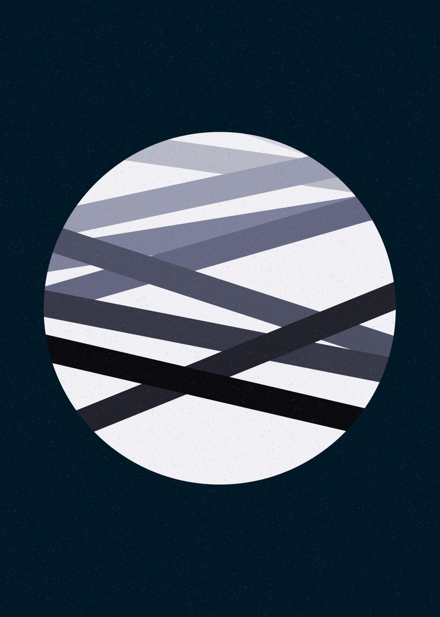 'Crossing lines' Poster, picture, metal print, paint by Iurii Vlasenko ...