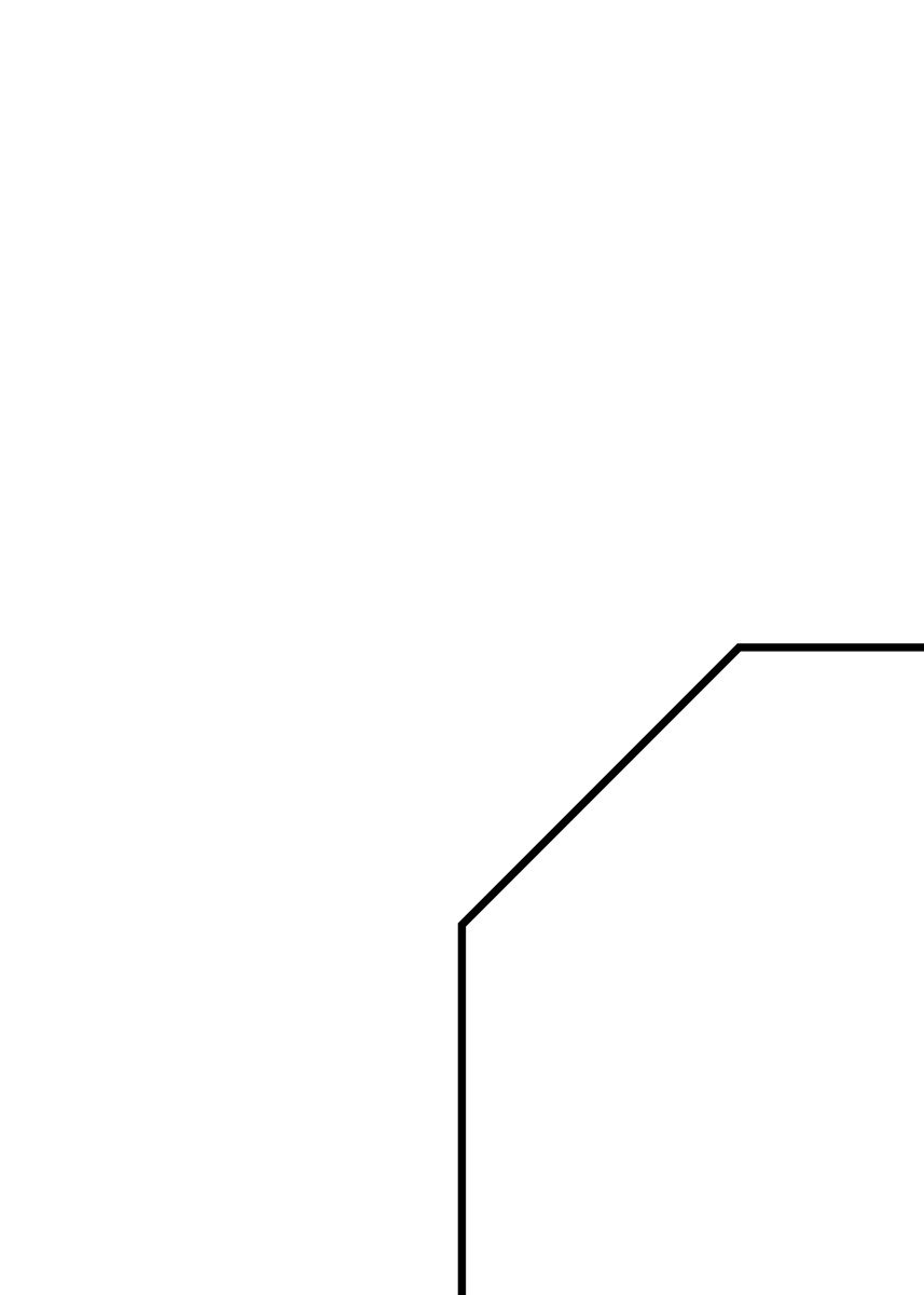 'Simple line frame corner 2' Poster by Lineis Style | Displate