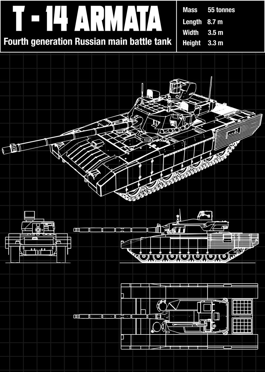 'T14 ARMATA' Poster, picture, metal print, paint by theanomalius | Displate