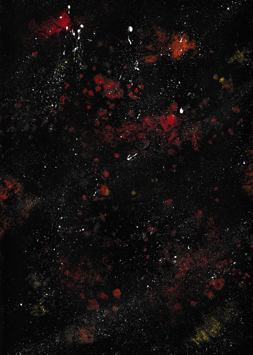 'bleeding galaxy' Poster, picture, metal print, paint by Mariah Burnett ...