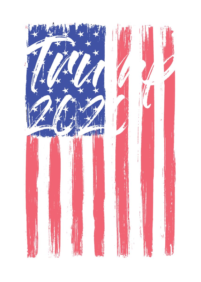 'Trump Election Year 2020' Poster by Andreas Schellenberg | Displate