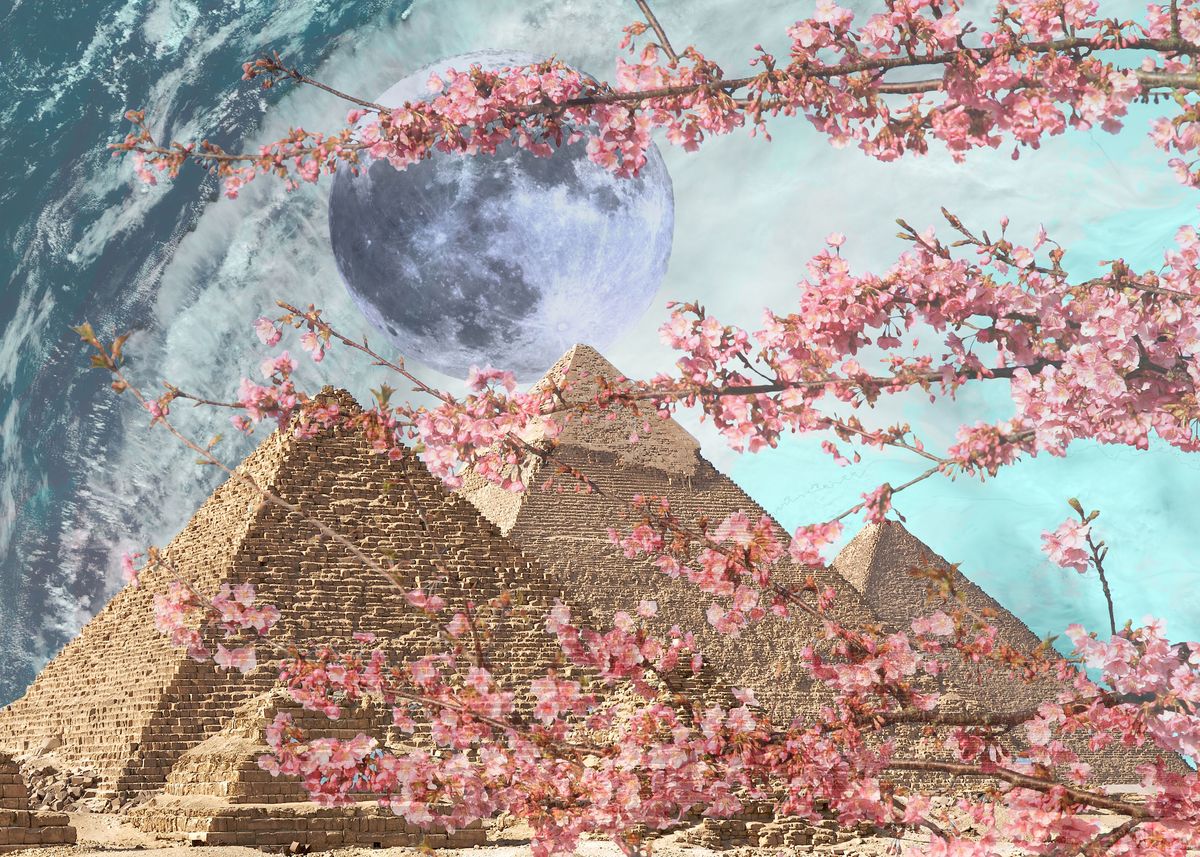 'Spring Pyramid' Poster by Astrablink7 Johnson | Displate