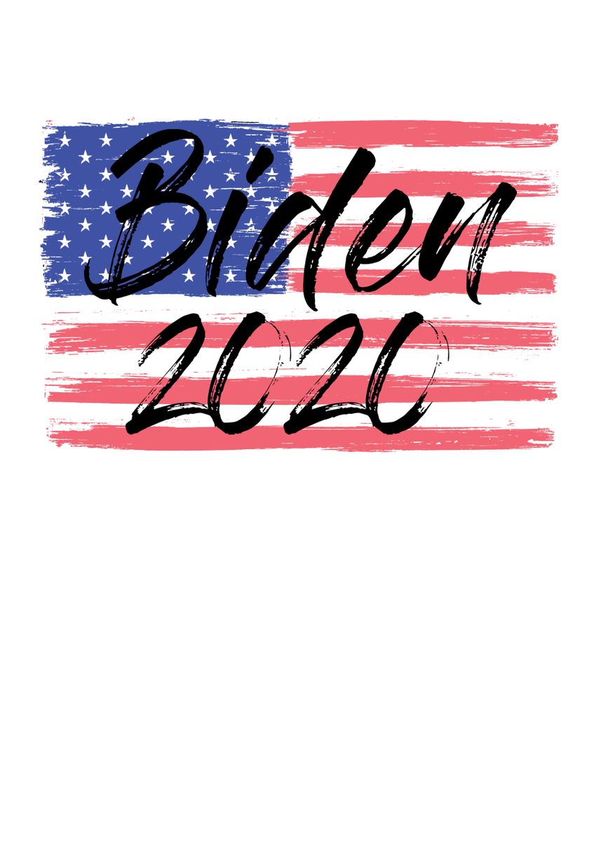 'Biden Election Year 2020' Poster, picture, metal print, paint by ...
