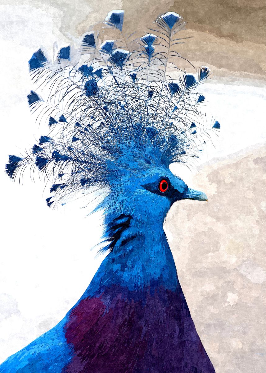 'Exotic Beauty' Poster, picture, metal print, paint by ANDRE MCKAY ...