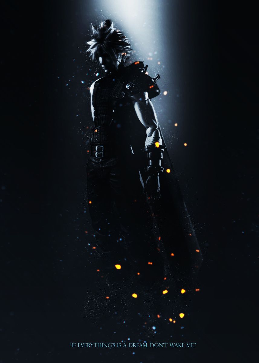 'Final Fantasy' Poster, picture, metal print, paint by Arfan Artd ...