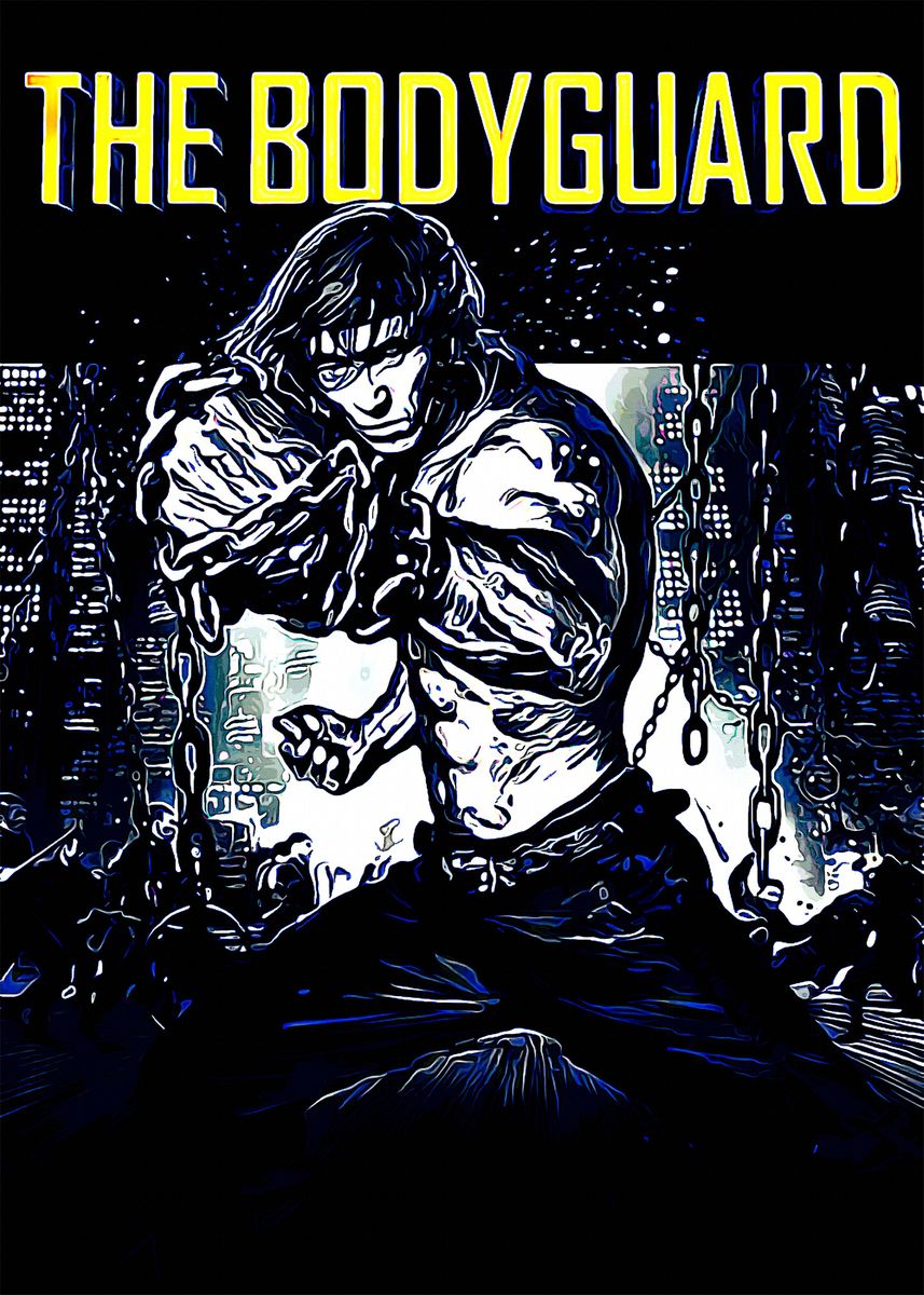 'The Bodyguard' Poster by Katerina Lim | Displate