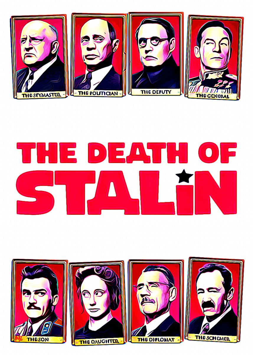'The Death Of Stalin ' Poster, picture, metal print, paint by Elisa ...