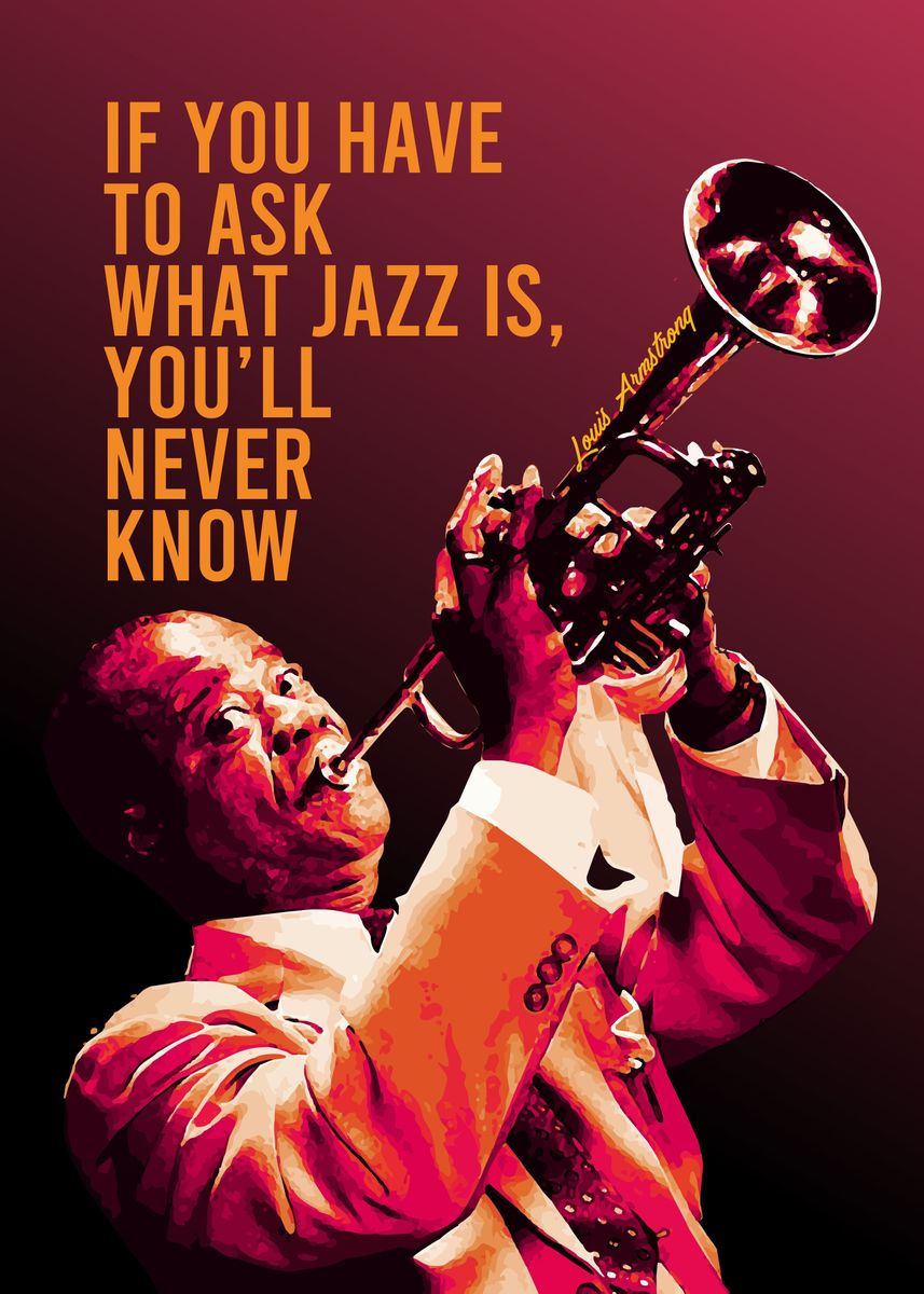 'Louis Quote' Poster, picture, metal print, paint by Memories Poster ...