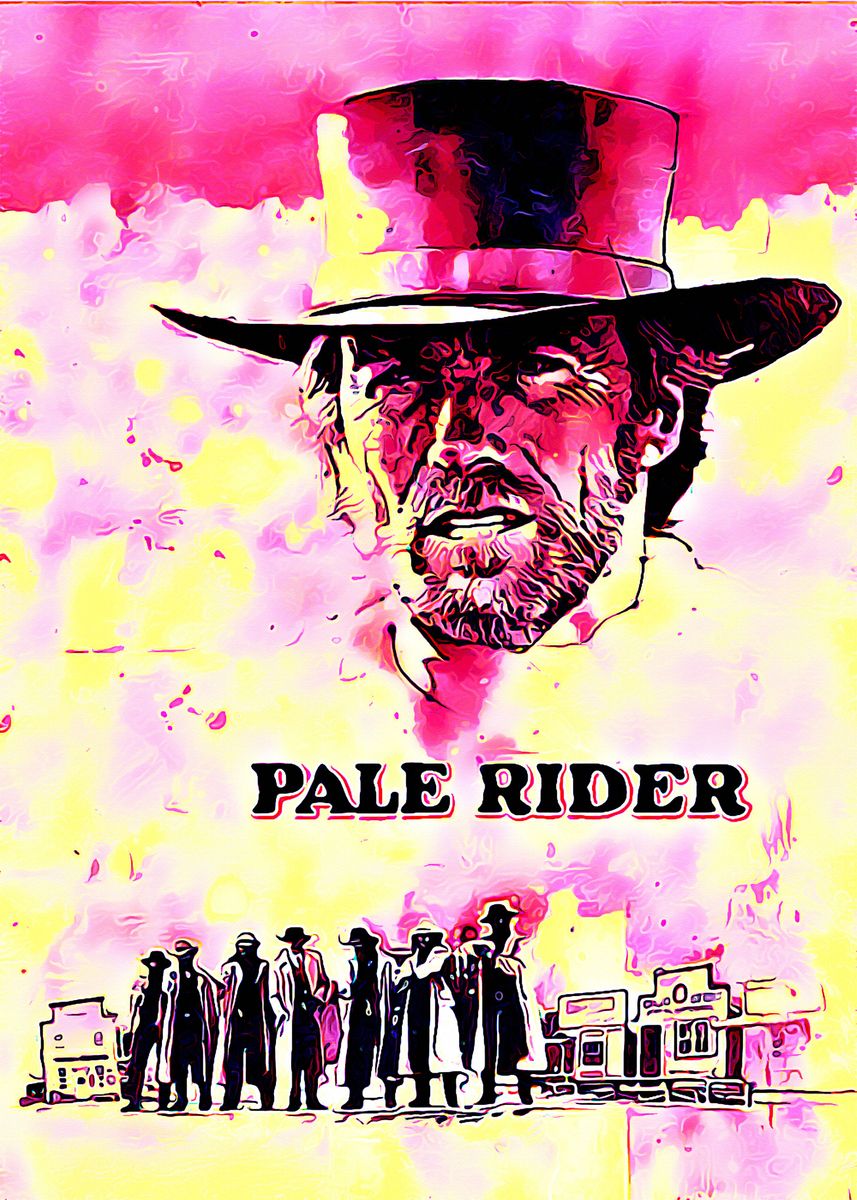 'Pale Rider' Poster by Vivienne Raymond | Displate