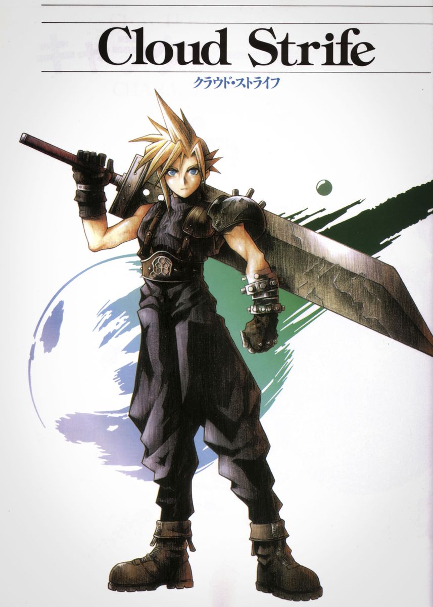 'Cloud Strife' Poster, picture, metal print, paint by AlexandraNolot ...
