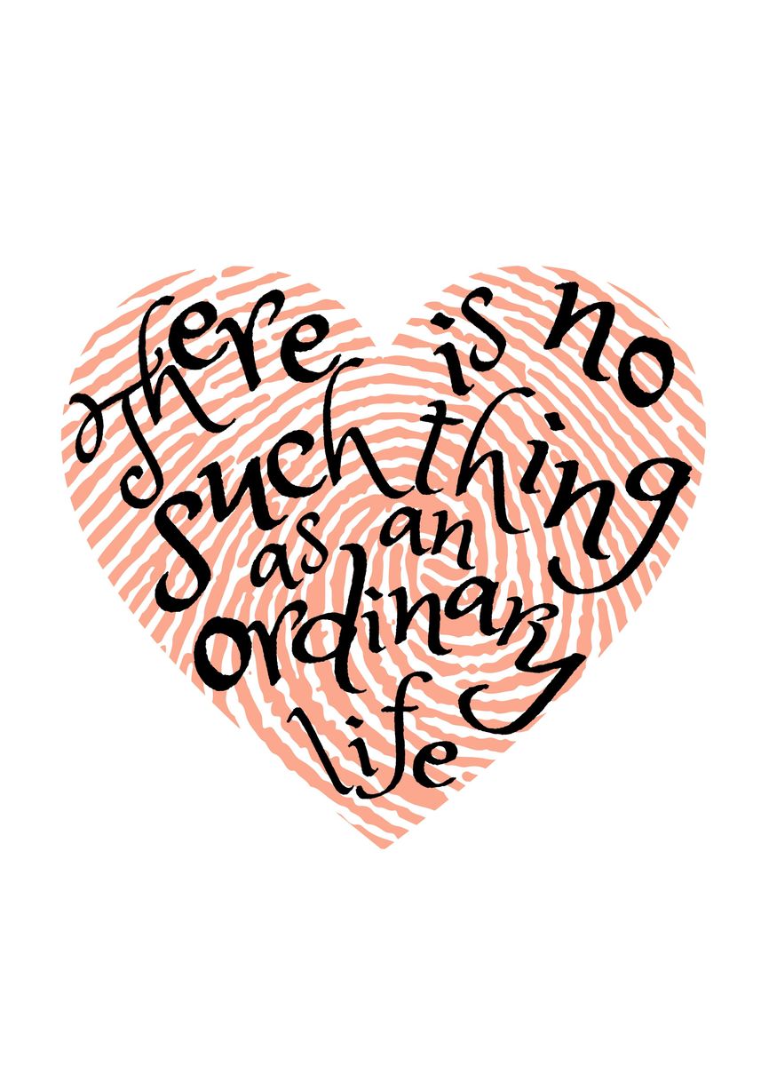 'No Ordinary Life' Poster by Innersine | Displate