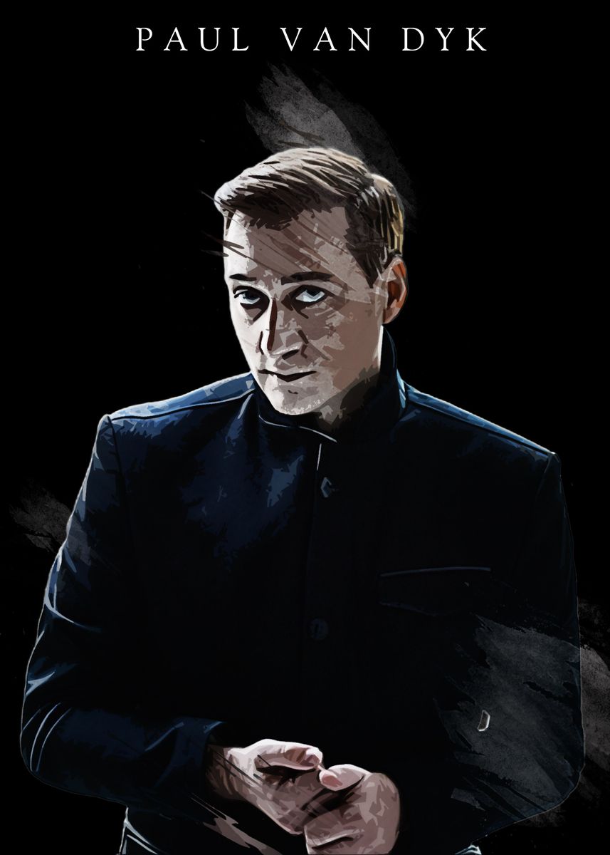 'Paul van Dyk' Poster by MDA STUDIO | Displate