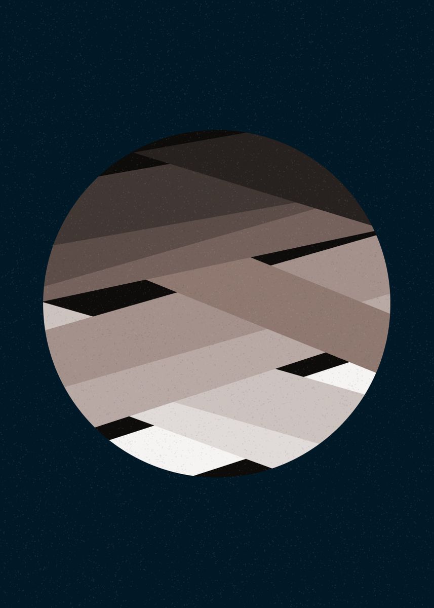 'Crossing lines' Poster by Iurii Vlasenko | Displate