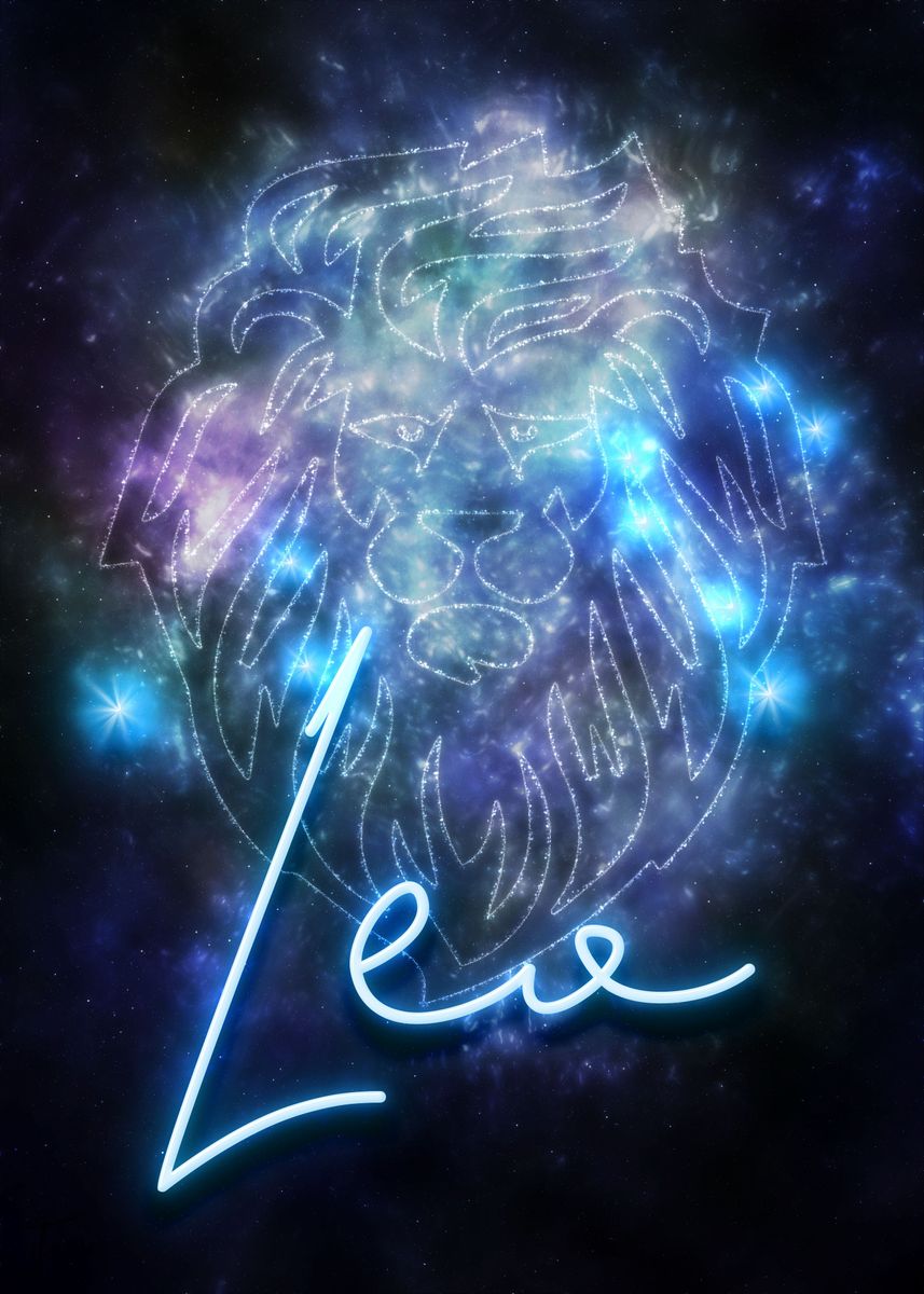 'Leo' Poster by Petra Rommelfanger | Displate