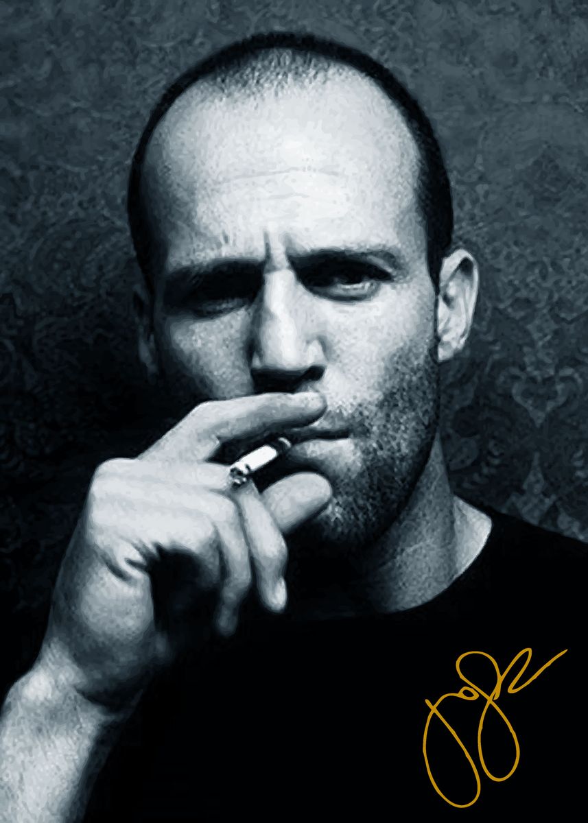 'Jason Statham' Poster, picture, metal print, paint by Painting Art ...