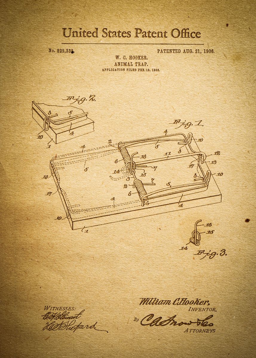 ' Mouse Trap' Poster by Hawk | Displate