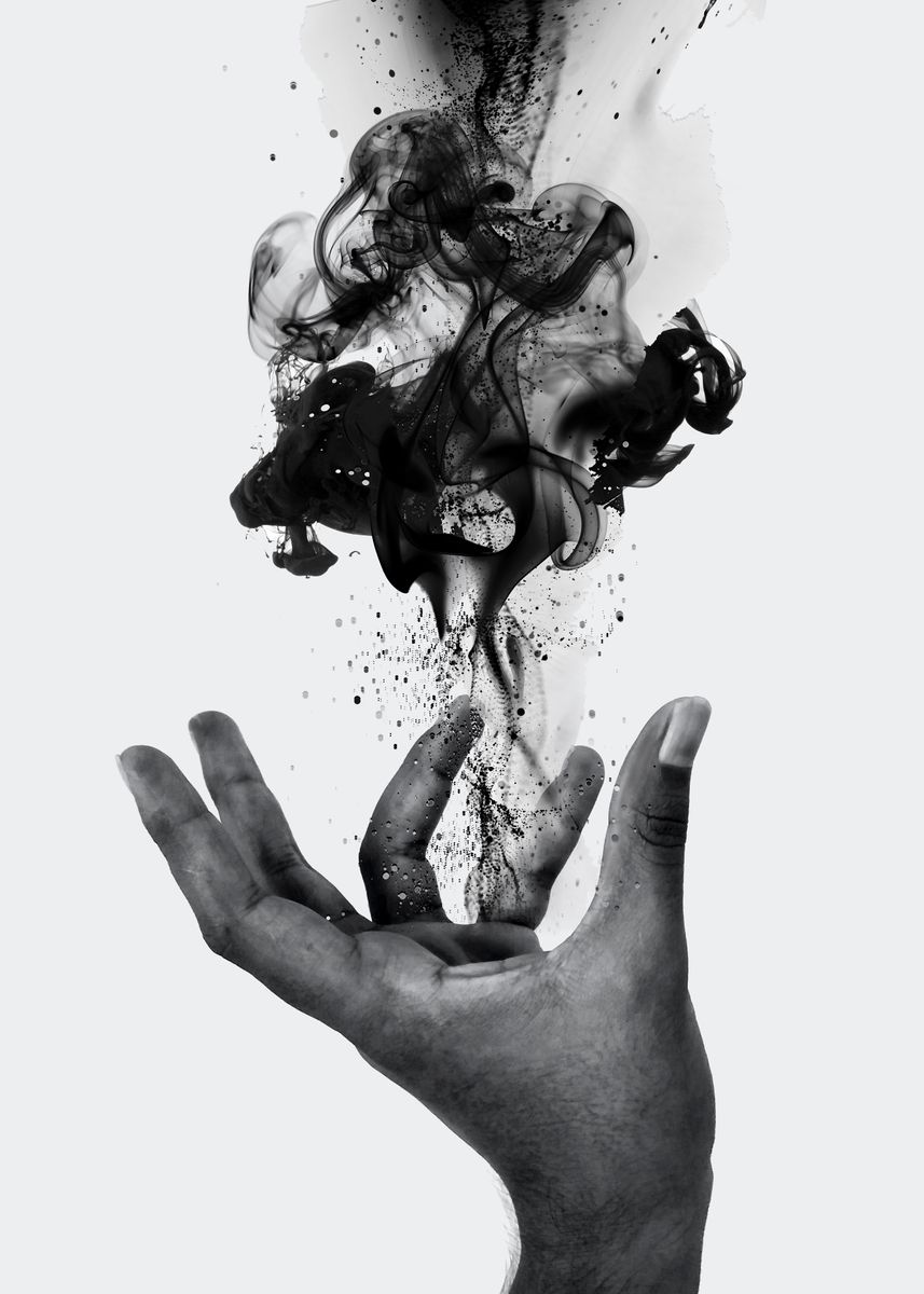 'Ephemeral' Poster, picture, metal print, paint by MCAshe Art | Displate