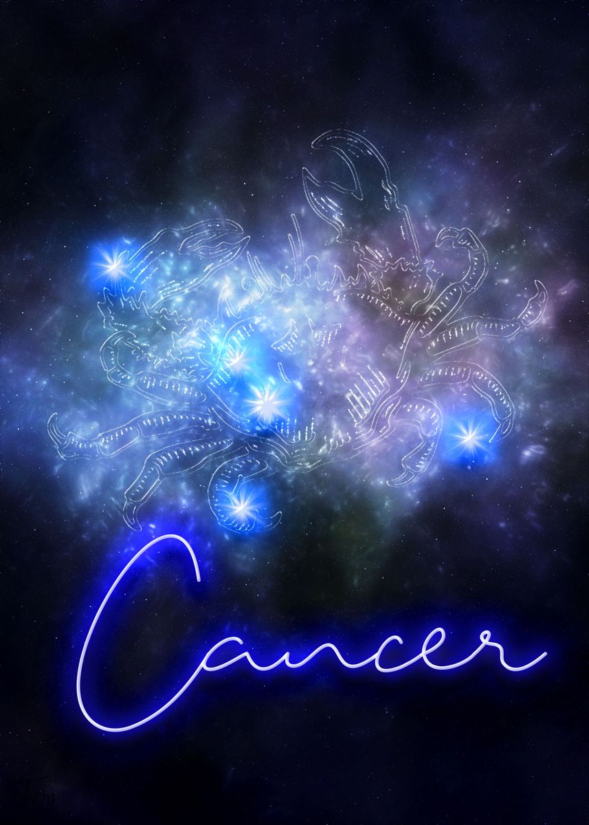 'Cancer' Poster by Petra Rommelfanger | Displate