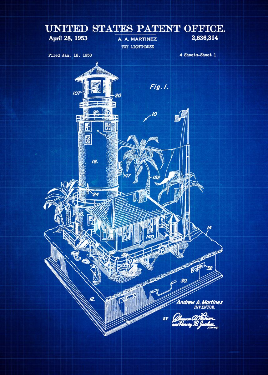 ' Lighthouse' Poster by BigBaby | Displate