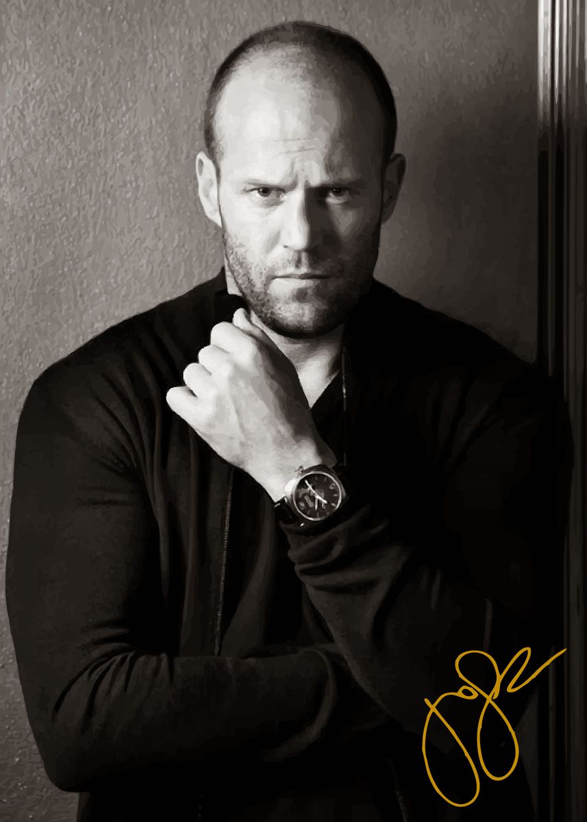 'Jason Statham' Poster, picture, metal print, paint by Painting Art ...