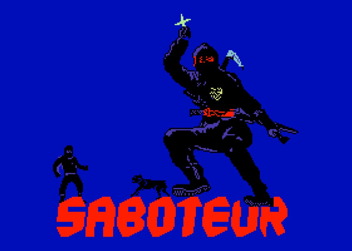 'Saboteur' Poster by Chris Corkin | Displate