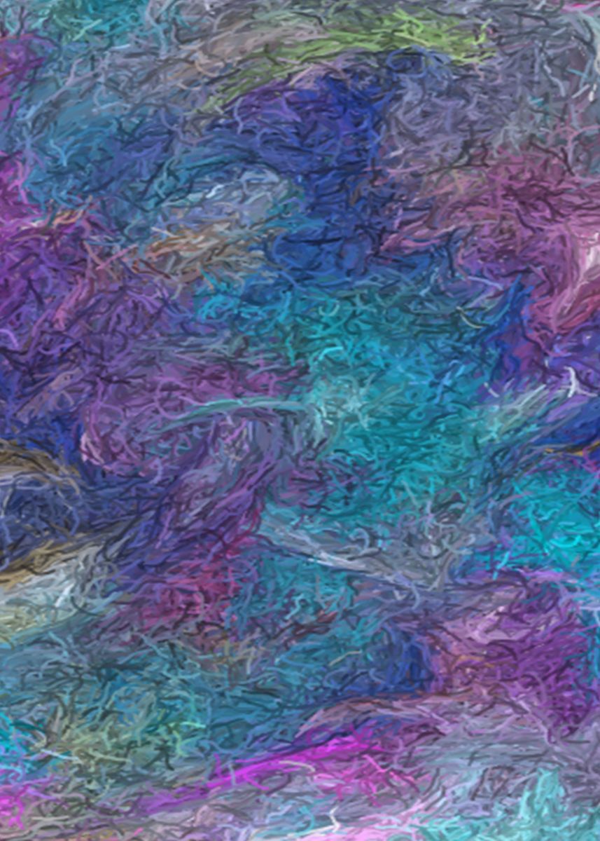 'Colors of the Wind' Poster by Abstract Art | Displate