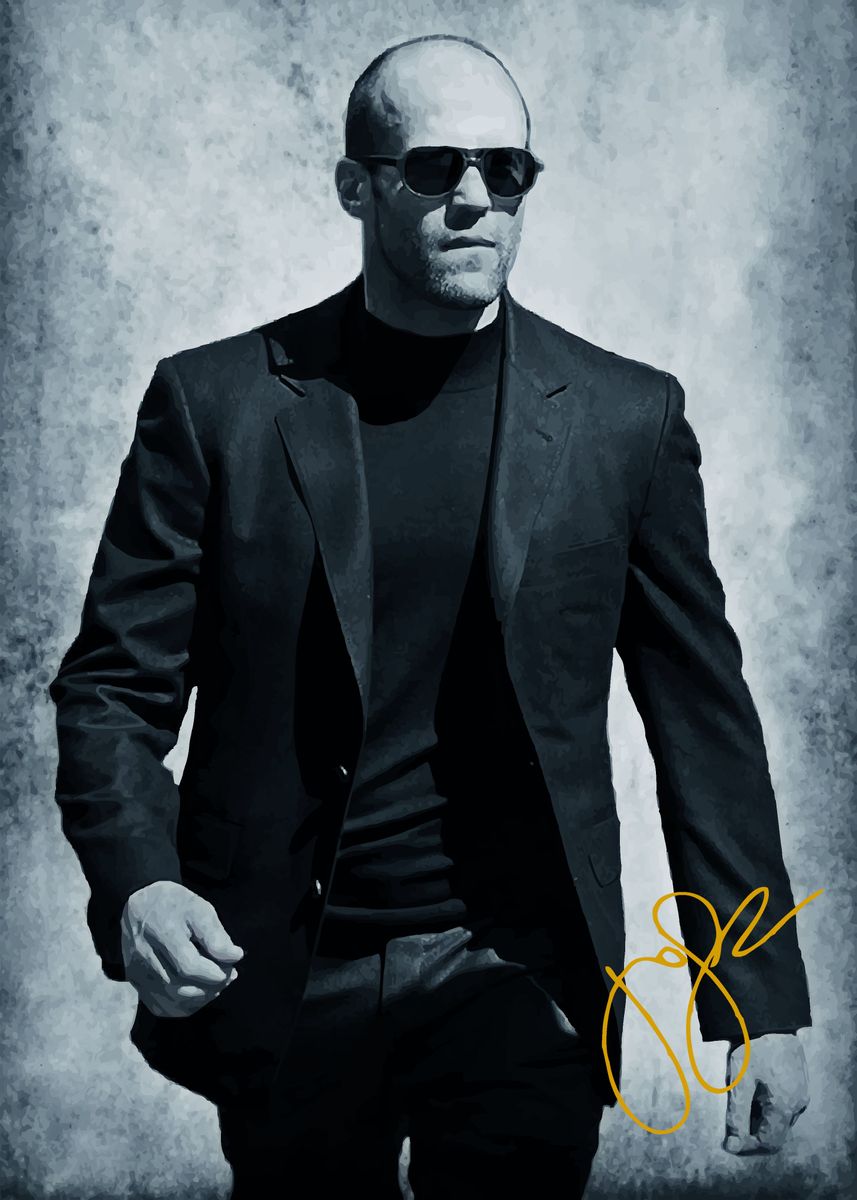 'Jason Statham' Poster, picture, metal print, paint by Painting Art ...