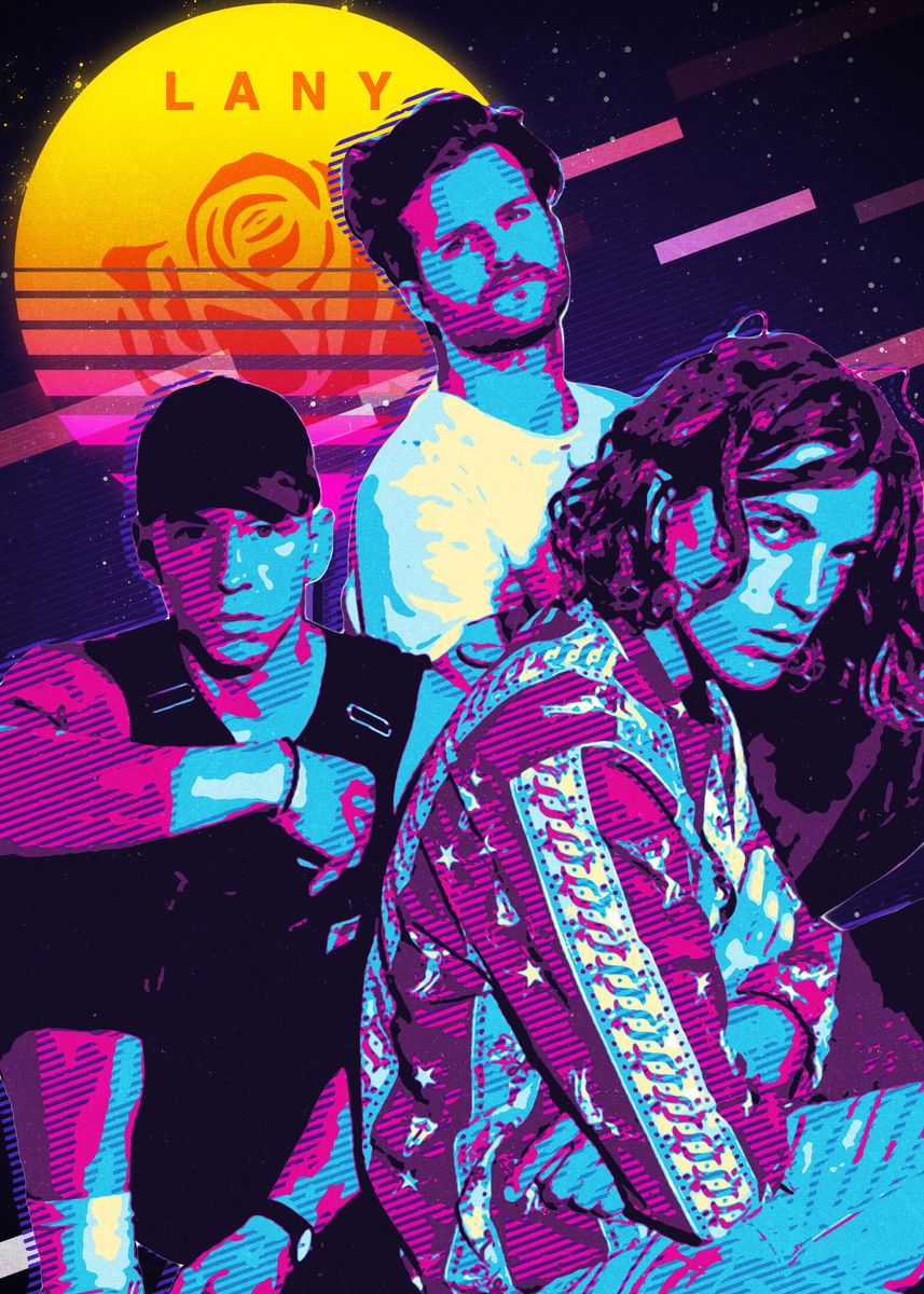 'LANY' Poster by Egy Rosalada | Displate