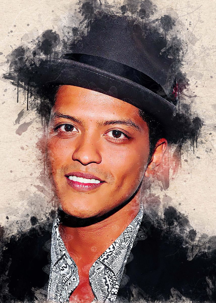 'Bruno Mars ' Poster by San Creative | Displate