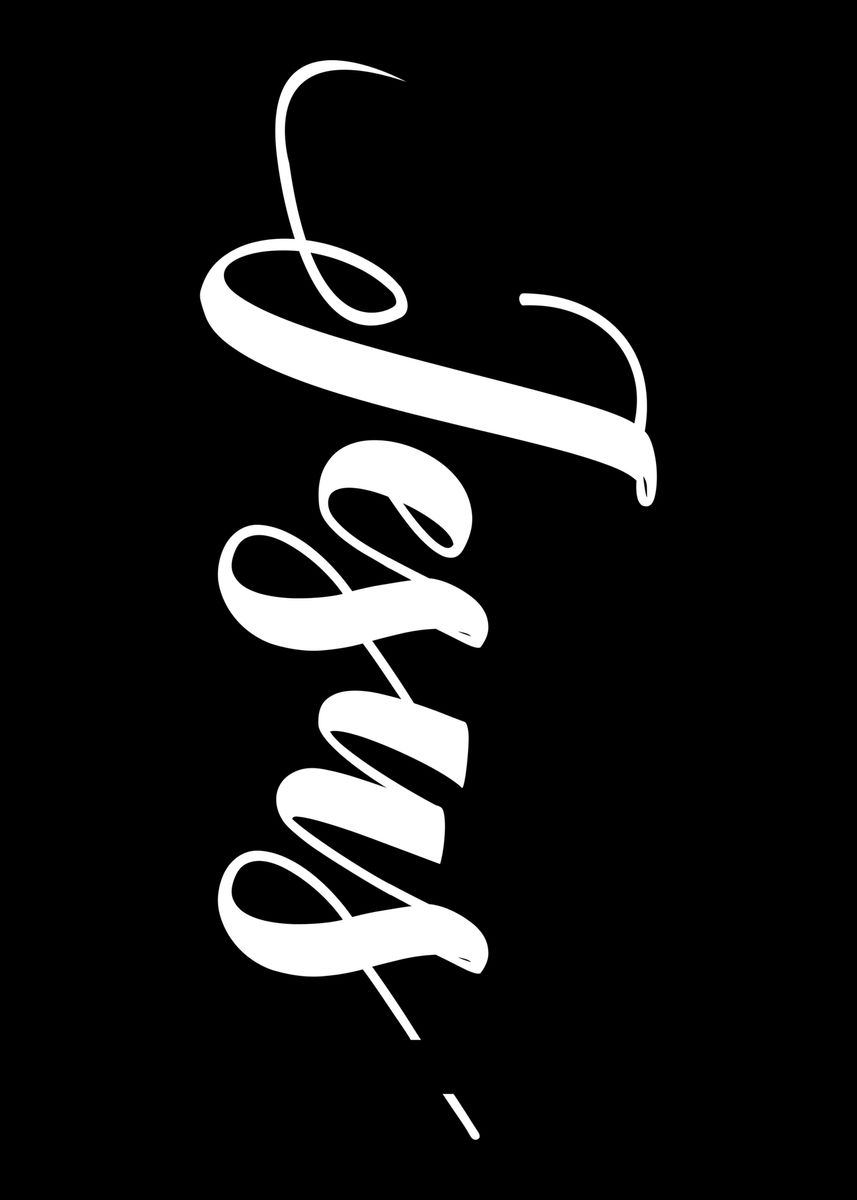 'Jesus Typographic' Poster, picture, metal print, paint by John DonJoe ...