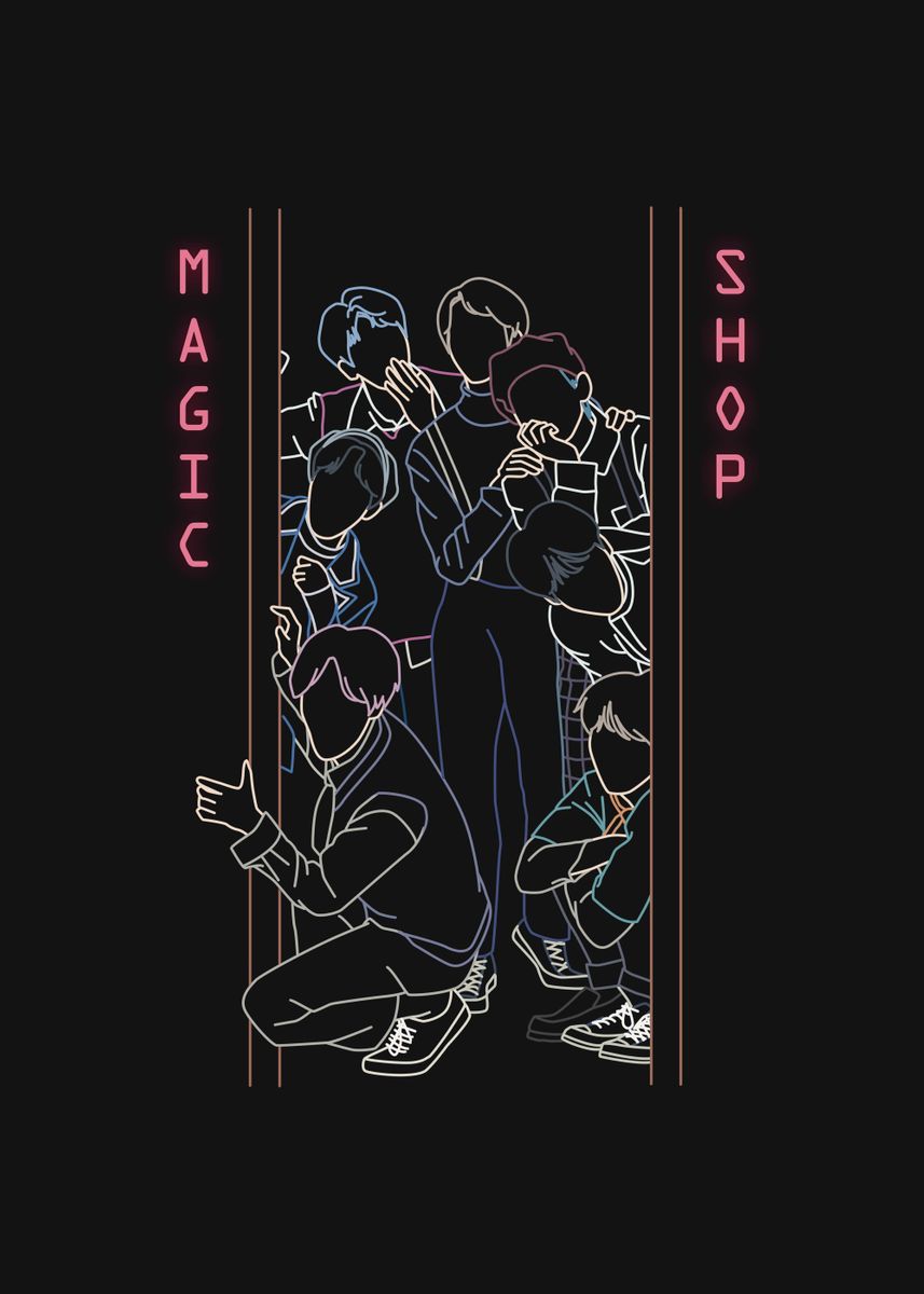 'Magic Shop' Poster, picture, metal print, paint by Swastika Larasati ...