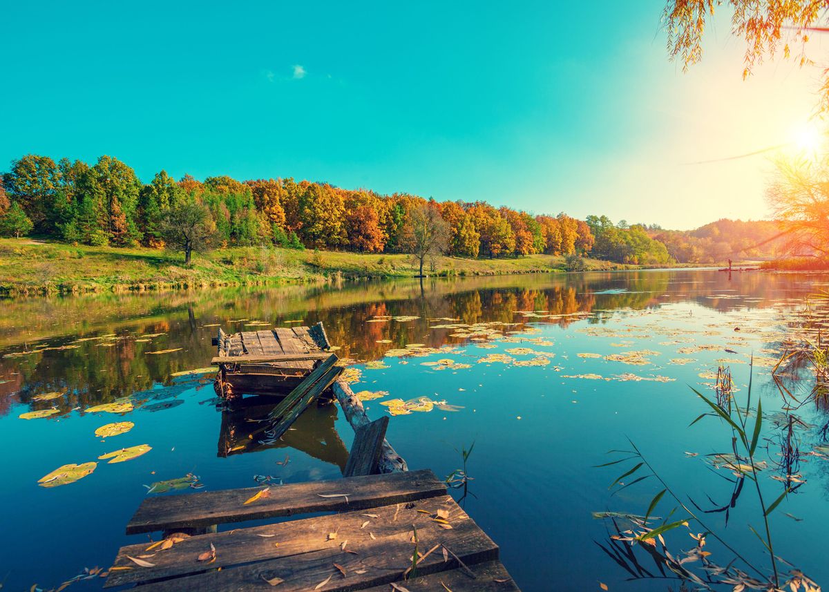 'Water Scenery Scene Scenic' Poster by Noah | Displate