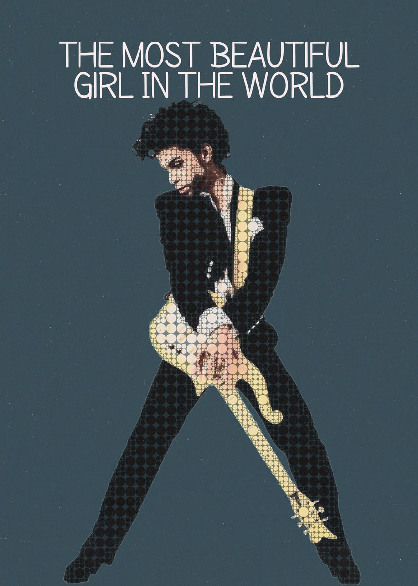 'The Most Beautiful Girl ' Poster by The Poster | Displate