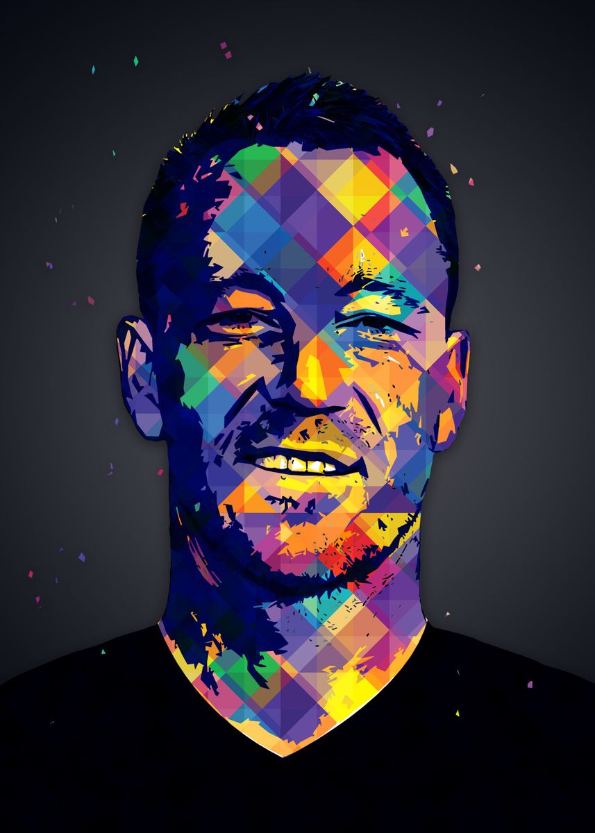 'John Terry 26' Poster, picture, metal print, paint by Duong Van Hung ...