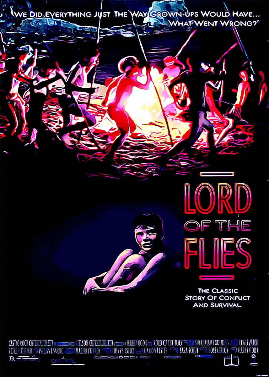 'Lord of the Flies' Poster by Vivienne Raymond | Displate