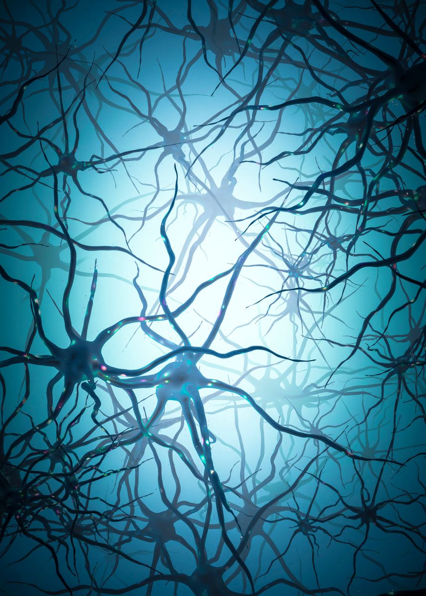 'Neural Network' Poster by Maurizio De Angelis | Displate