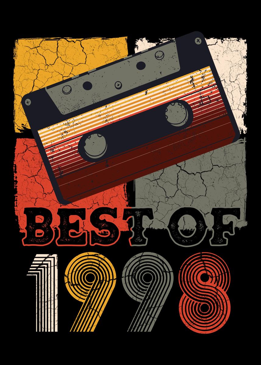 'Best of 1998' Poster by Cooldruck | Displate