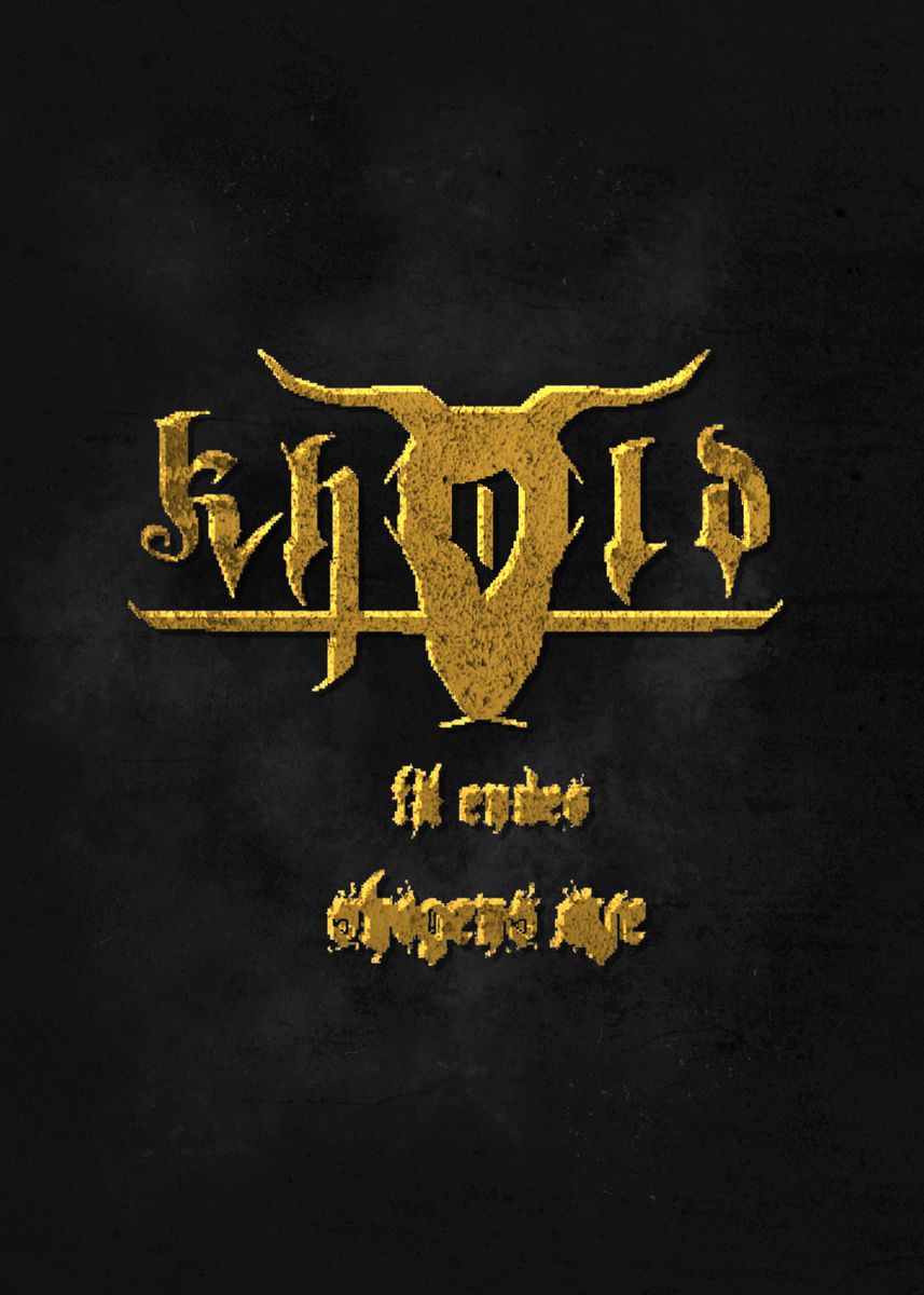 'Khold black metal band ' Poster, picture, metal print, paint by erwin ...