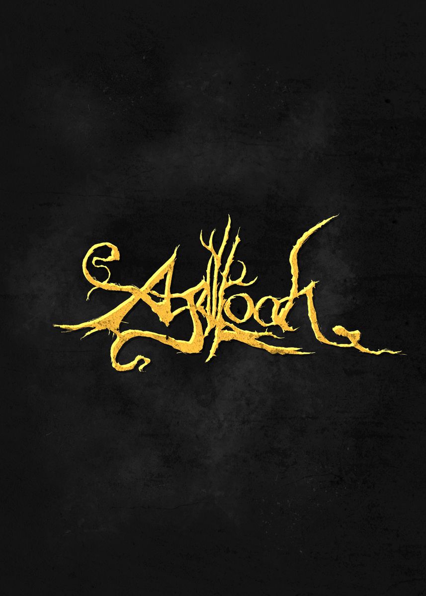 'Agalloch Portland band ' Poster, picture, metal print, paint by erwin ...