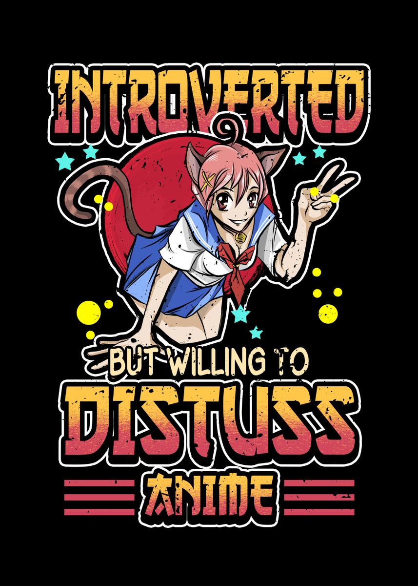 'Funny Anime Sayings Manga' Poster by PxL | Displate