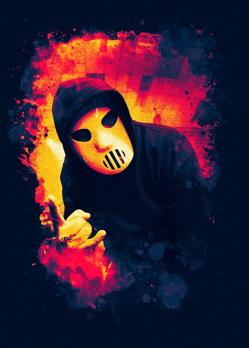 'ANGERFIST' Poster, picture, metal print, paint by Most Popular Cult ...