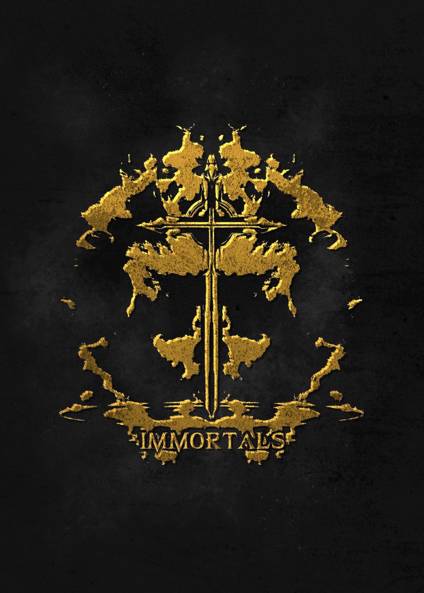 'Immortal metal band logo' Poster, picture, metal print, paint by erwin ...