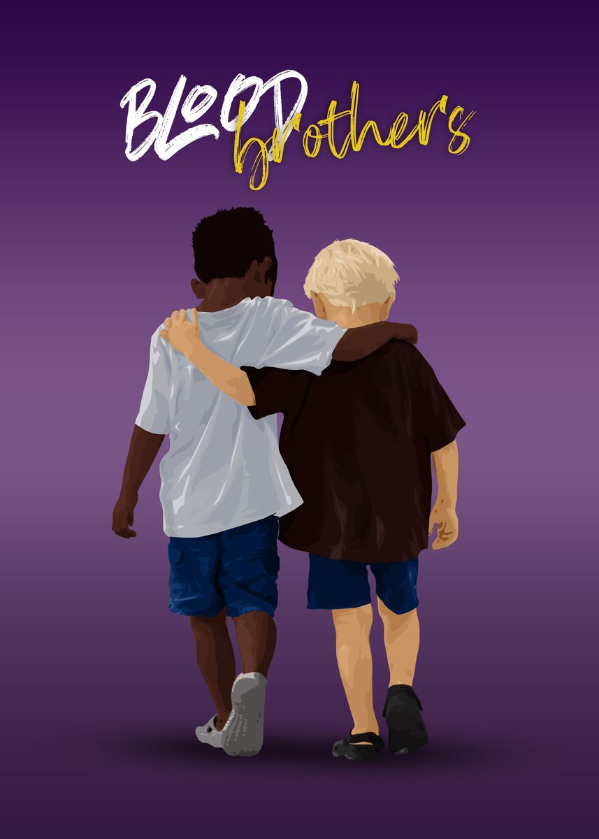 'Blood Brothers' Poster, picture, metal print, paint by Mohcin Ledger ...