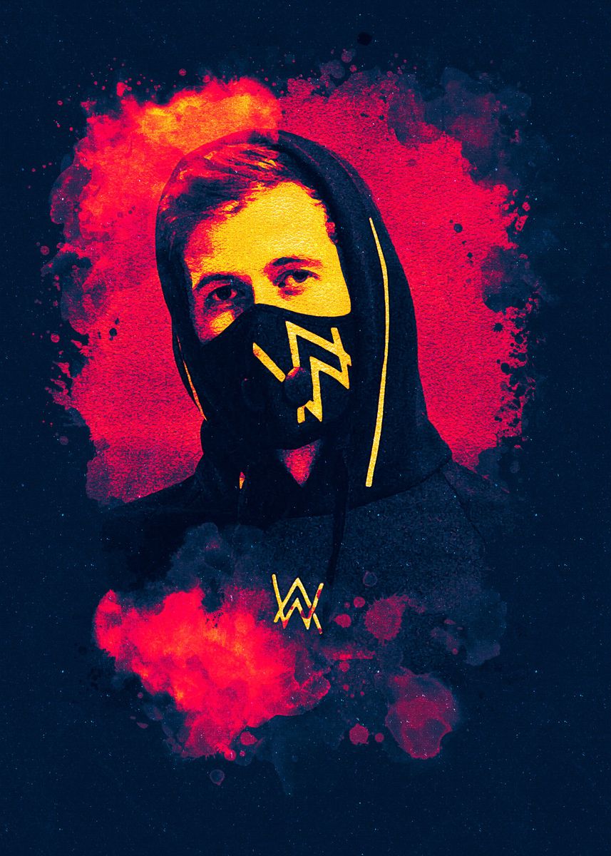 'ALAN WALKER' Poster, picture, metal print, paint by Most Popular Cult ...
