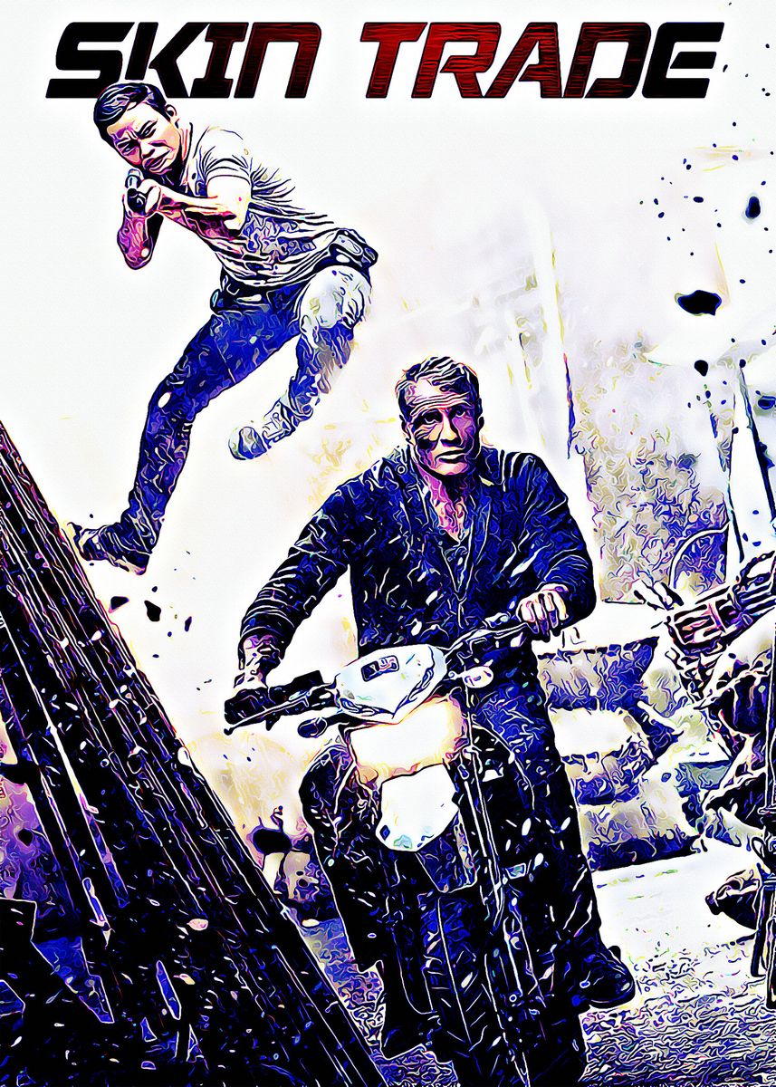 'Skin Trade' Poster, picture, metal print, paint by Katerina Lim | Displate